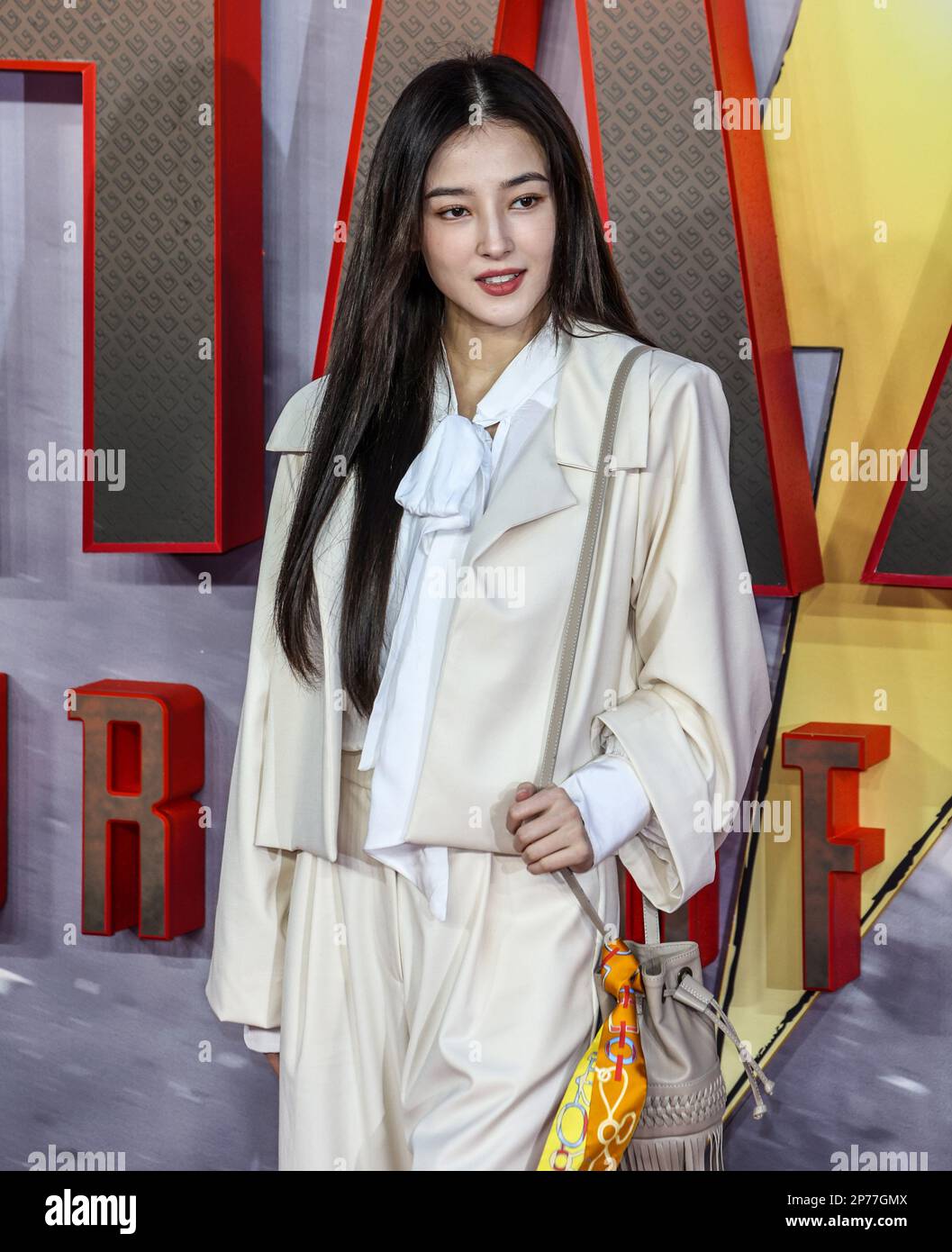 London, UK - 7 Mar 2023, Nancy Jewel McDonie attends the "Shazam! Fury of the Gods" UK Special ...