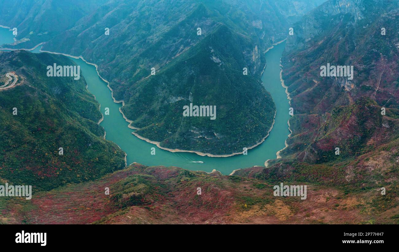 Chongqing wushan small big NingHe scenery Stock Photo - Alamy