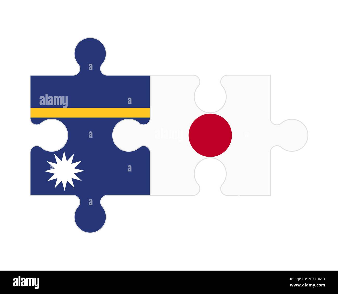 Japan nauru flag Stock Vector Images - Alamy