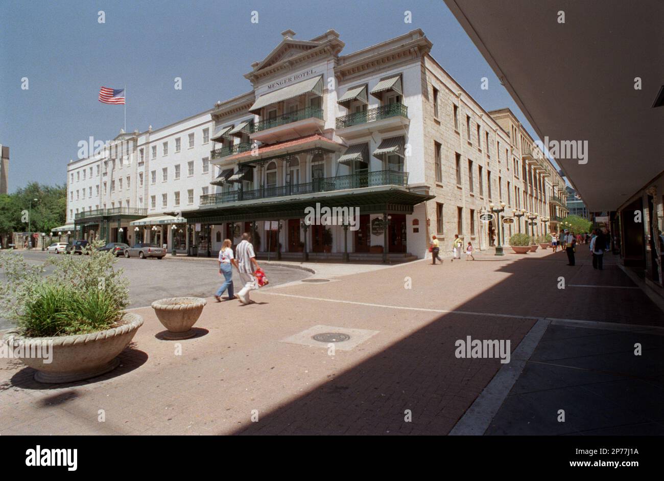 The Menger gained another 50 rooms with the addition on the left. (AP ...