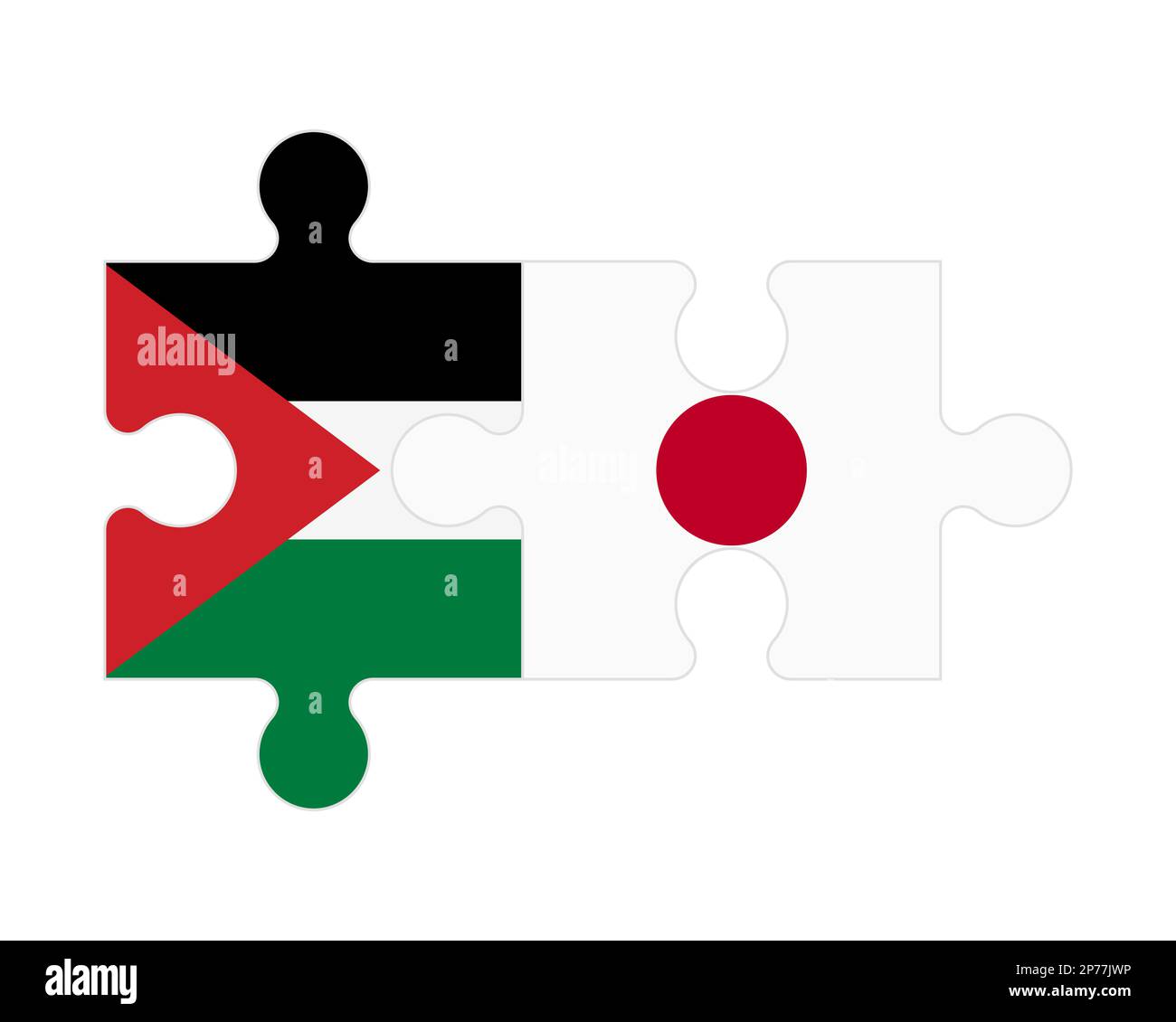 Palestine japan flag Cut Out Stock Images & Pictures - Alamy