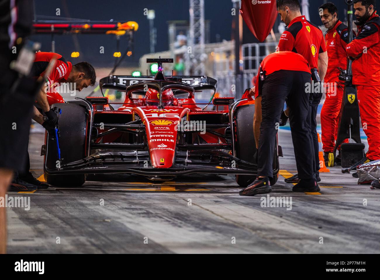 MANAMA, BAHRAIN, Sakhir circuit, 3. March 2023: #16, Charles LECLERC ...