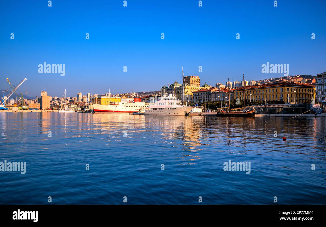 Harbor rijeka hi-res stock photography and images - Alamy