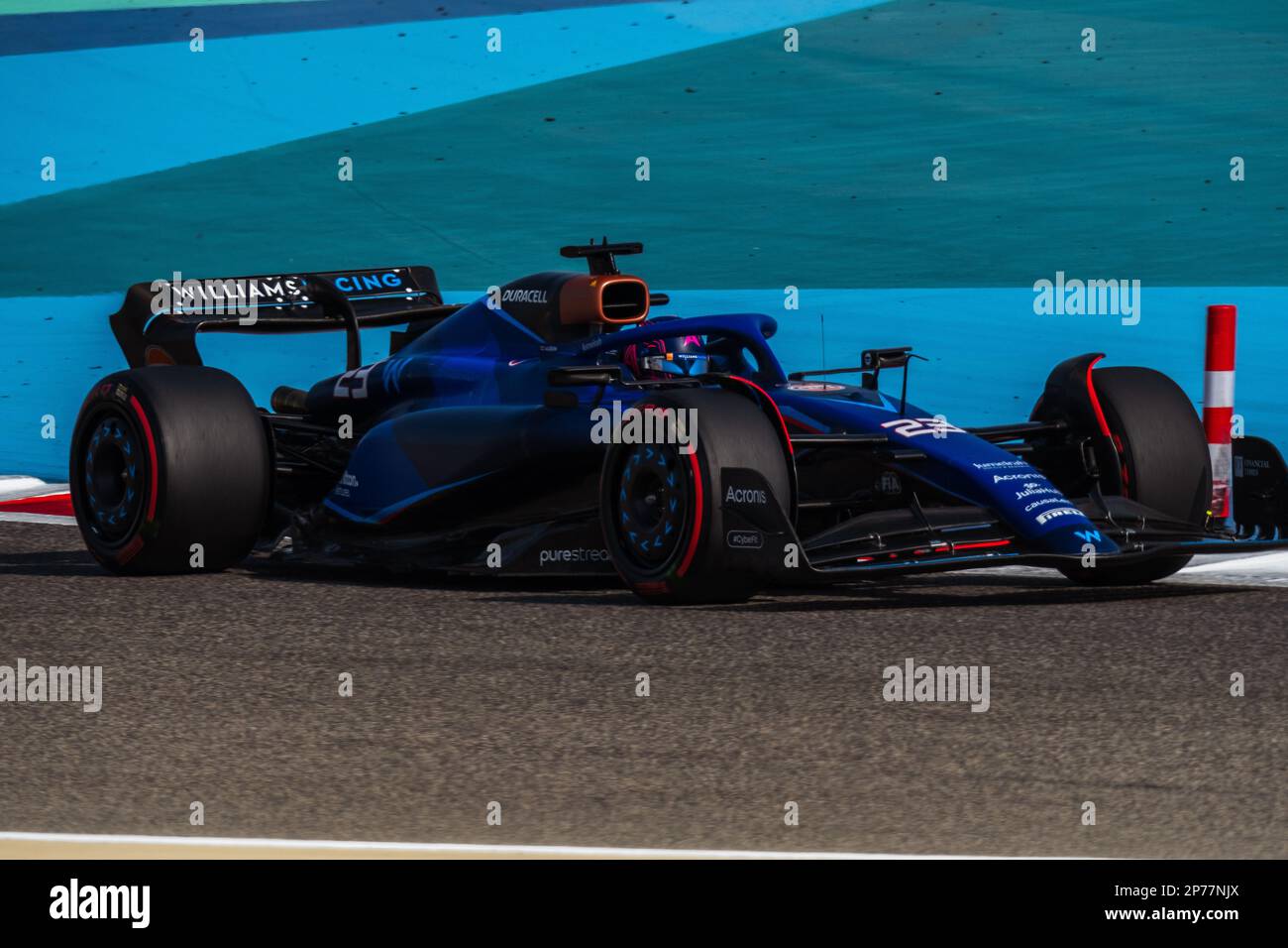 MANAMA, BAHRAIN, Sakhir circuit, 4. March 2023: #23, Alexander Albon ...