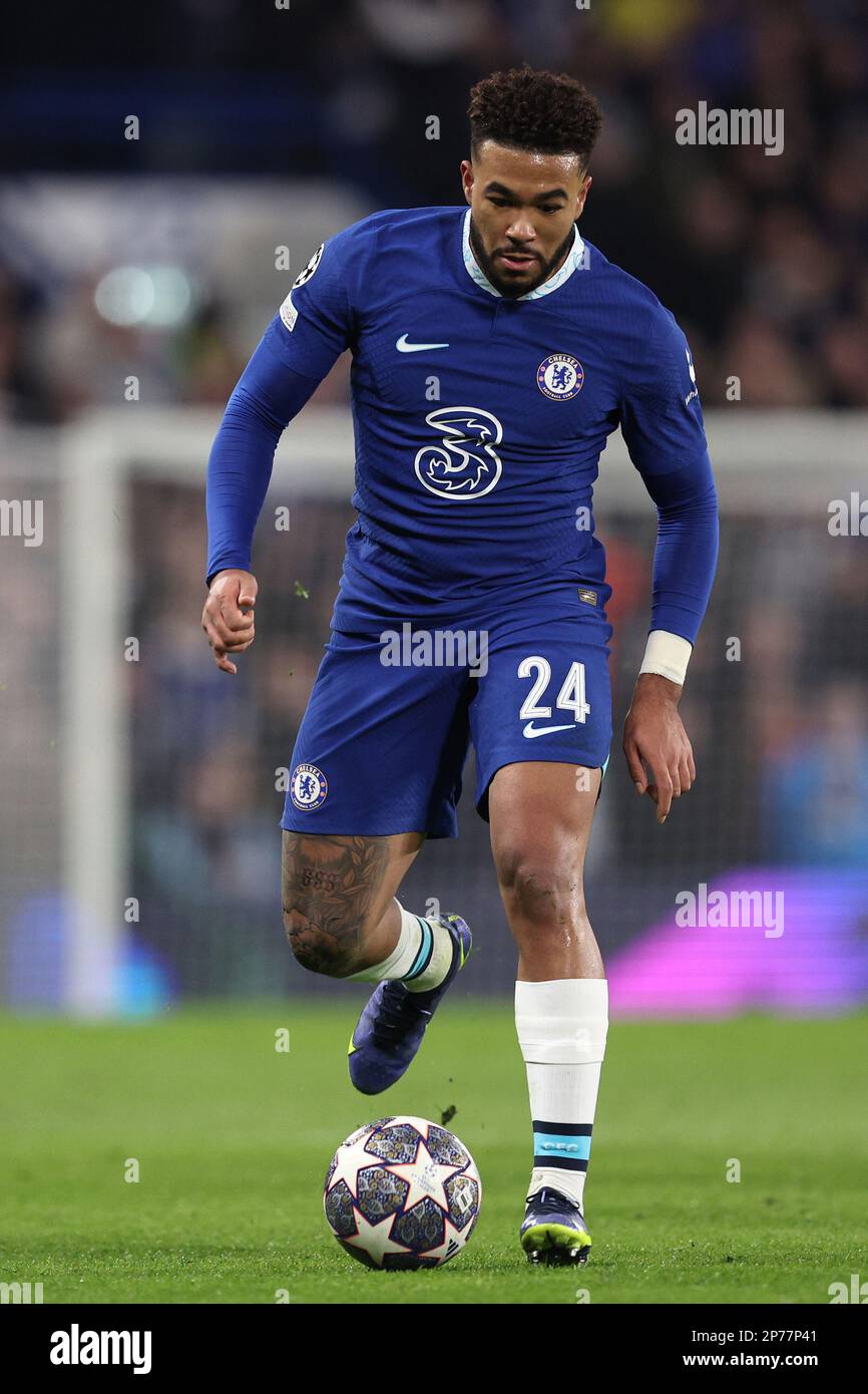 London, UK. 07th Mar, 2023. Reece James of Chelsea FC in action during ...