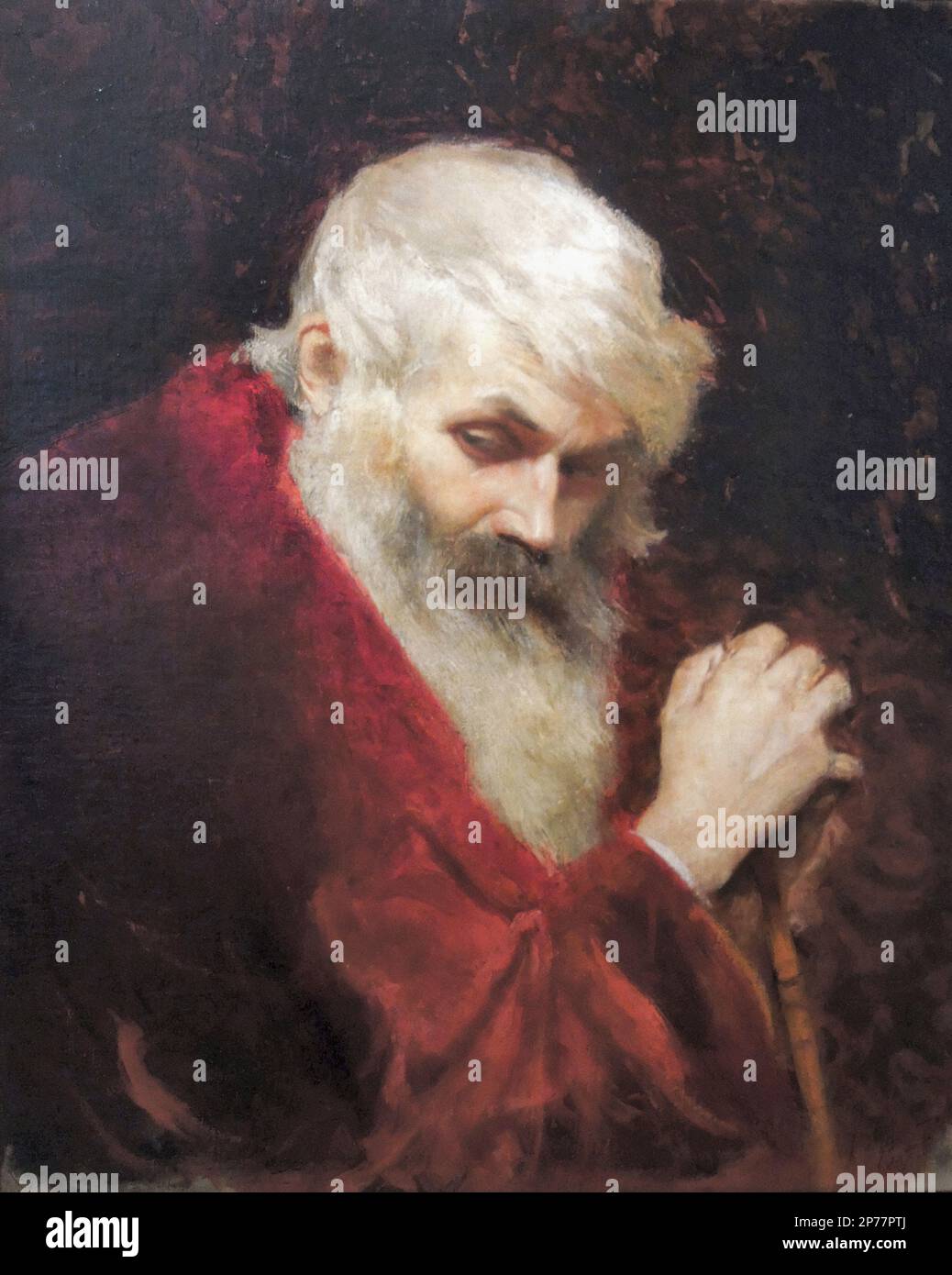 Wyczółkowski Leon - Portret brodatego starca - Polska Szkoła ...