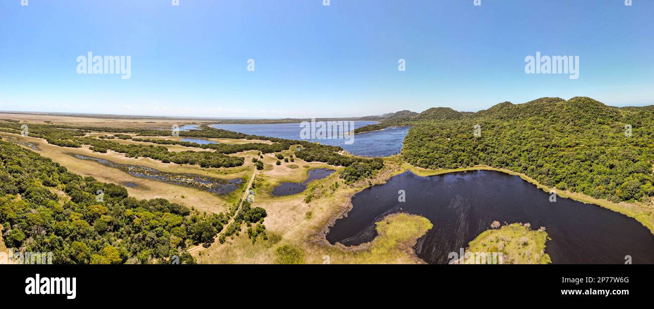 Landscape of Isimangaliso wetland park in South Africa Stock Photo - Alamy