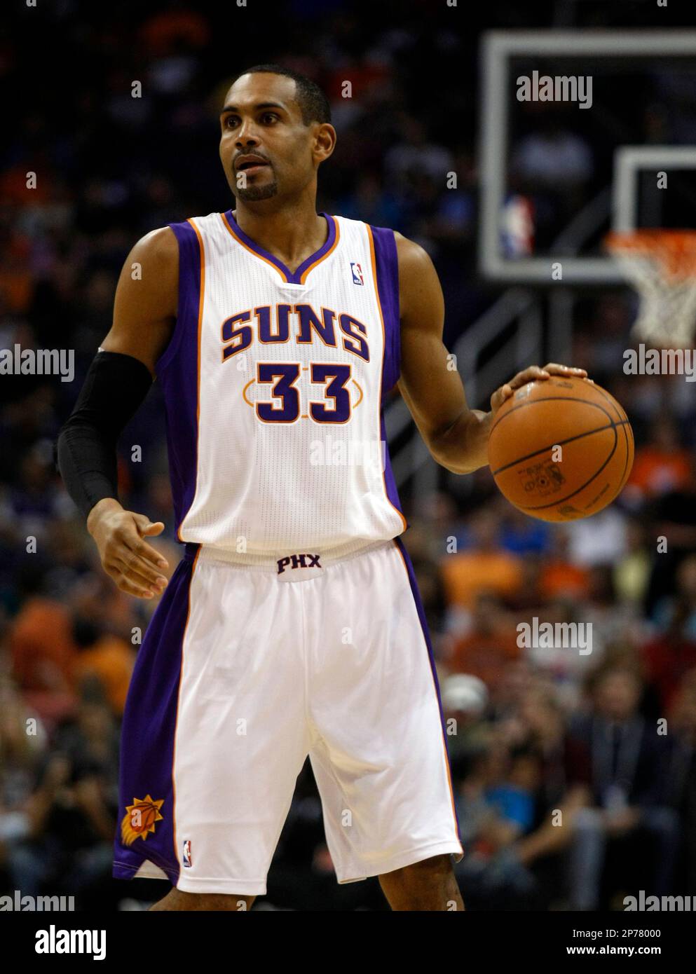 Phoenix Suns small forward Grant Hill against the Dallas Mavericks in ...