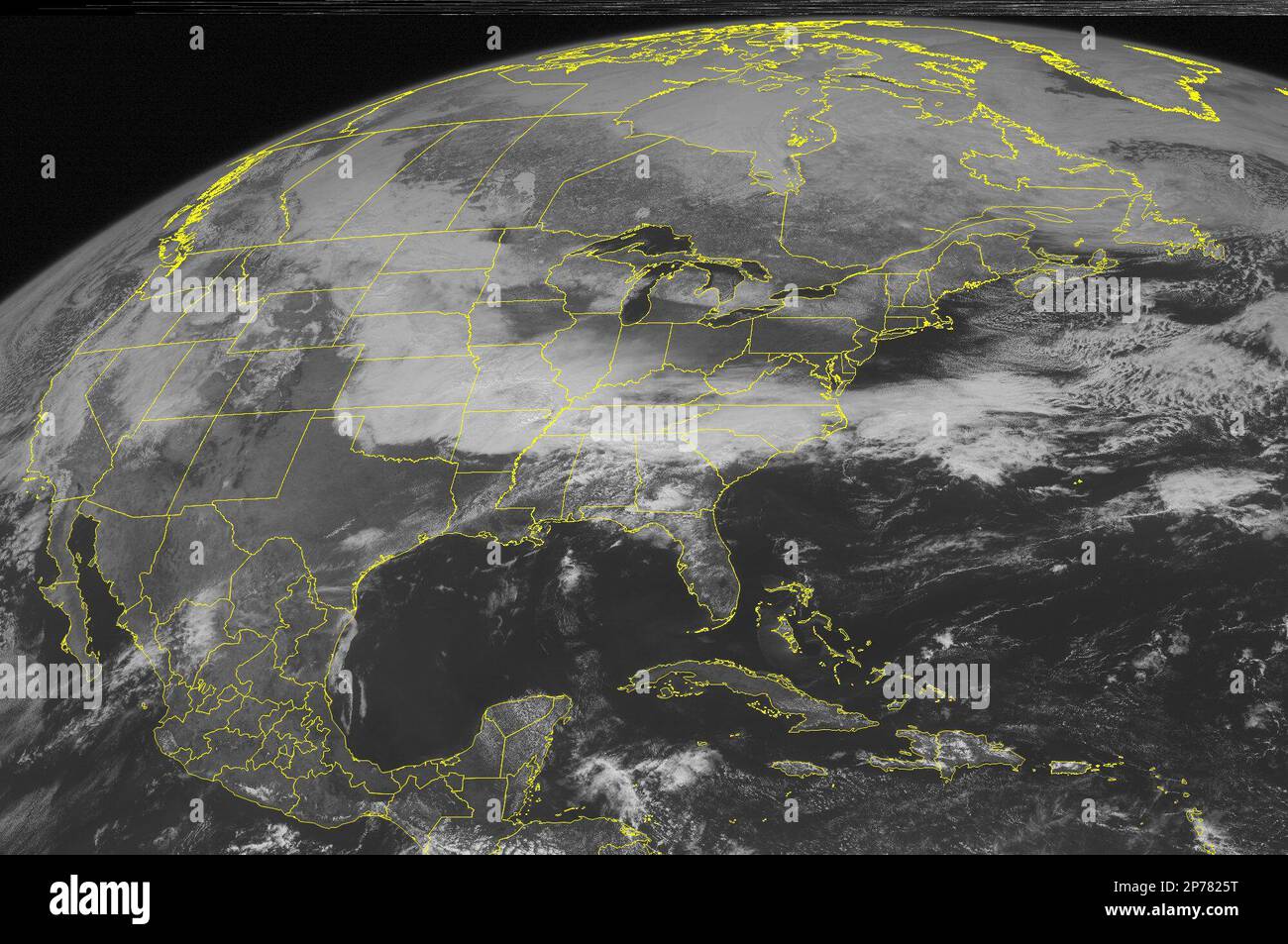 This NOAA satellite image taken Saturday, March 26, 2011 at 1:45 PM EDT ...