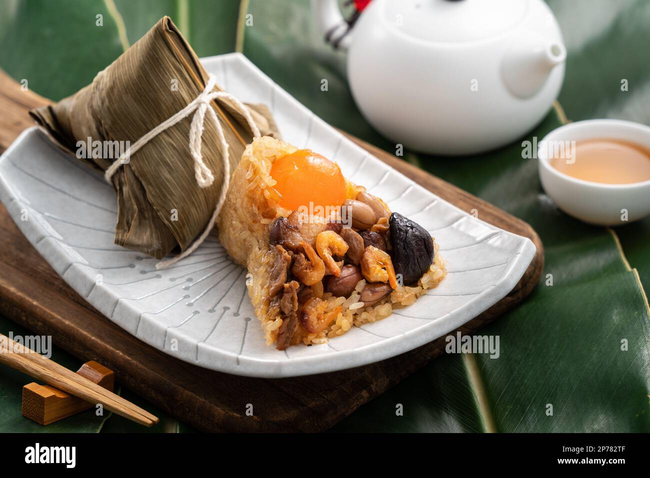 Zongzi. Rice dumpling for Chinese traditional Dragon Boat Festival ...