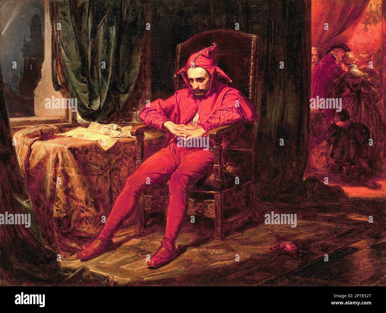 Matejko Jan - Stańczyk (Królewski Błazen) - Szkoła Polska - - Matejko ...