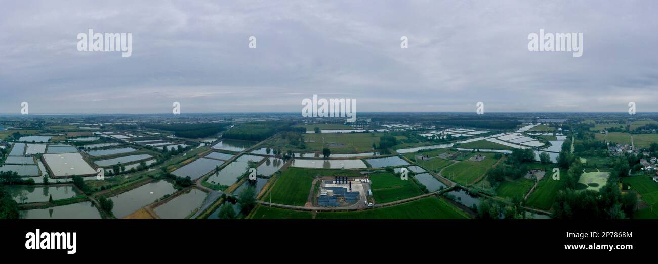 Aerial field scenery (5 Stock Photo - Alamy