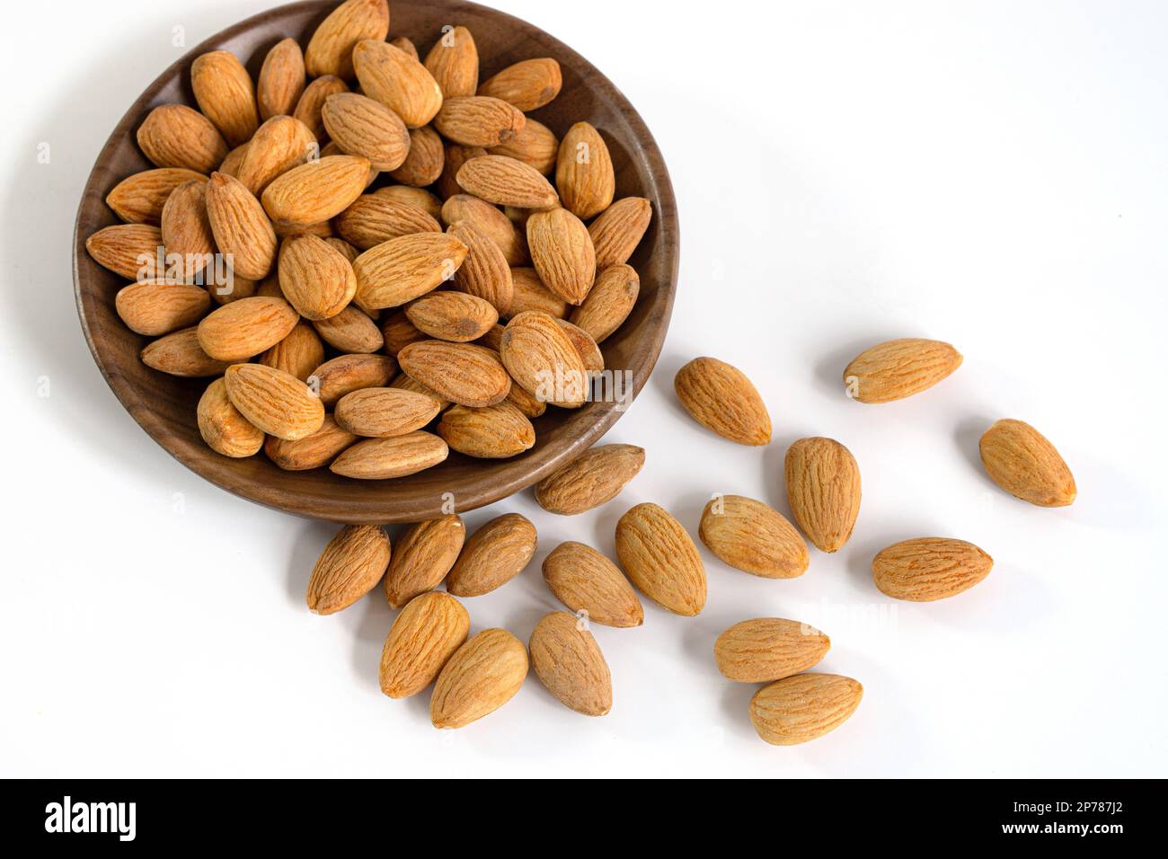 Almonds nuts stacked hi-res stock photography and images - Alamy