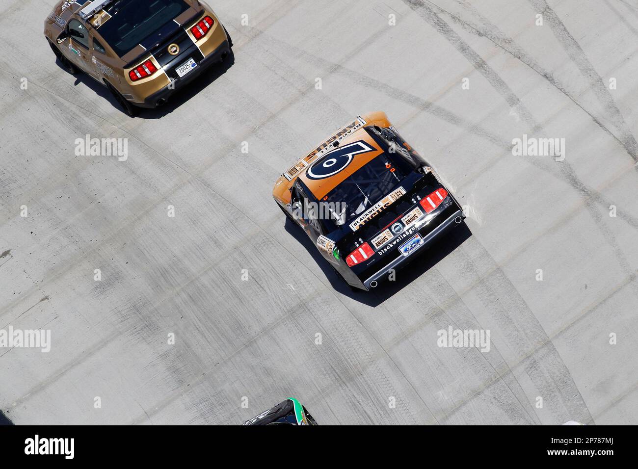 BRISTOL, TN - MAR 19, 2011: Ricky Stenhouse, Jr. (6) brings his ...