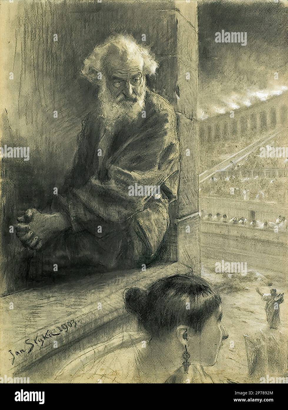 Styka Jan - Piotr Apostoł w Cyrku - Polska Szkoła - - Styka Jan - Peter ...