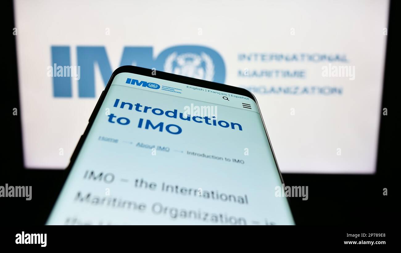 Imo international maritime organization logo hi-res stock photography ...