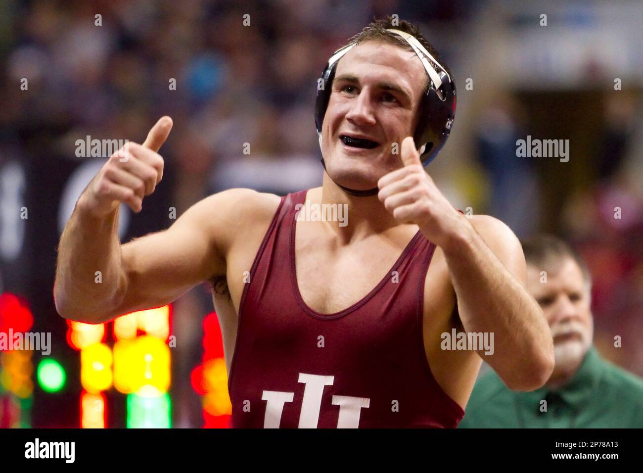 March 17, 2011: Competing in their 197 second round match, Matt Powless ...