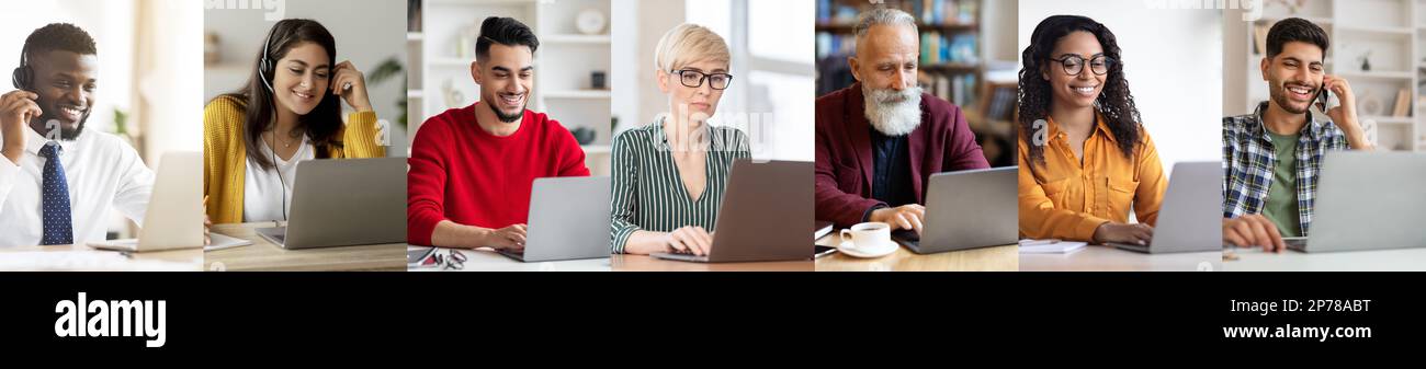 Entrepreneurs collage hi-res stock photography and images - Alamy