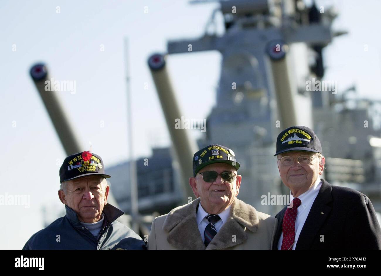 Left to right, Seth Wilson, Andrew Tingle and George Golden, served on ...