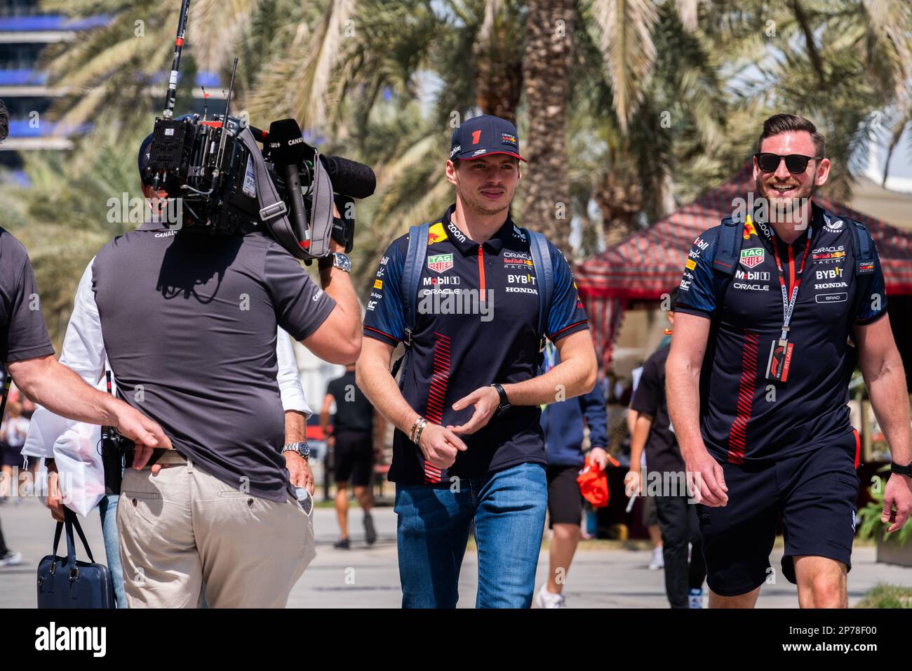 MANAMA, BAHRAIN, Sakhir circuit, 3. March 2023: #1, Max VERSTAPPEN, NDL ...