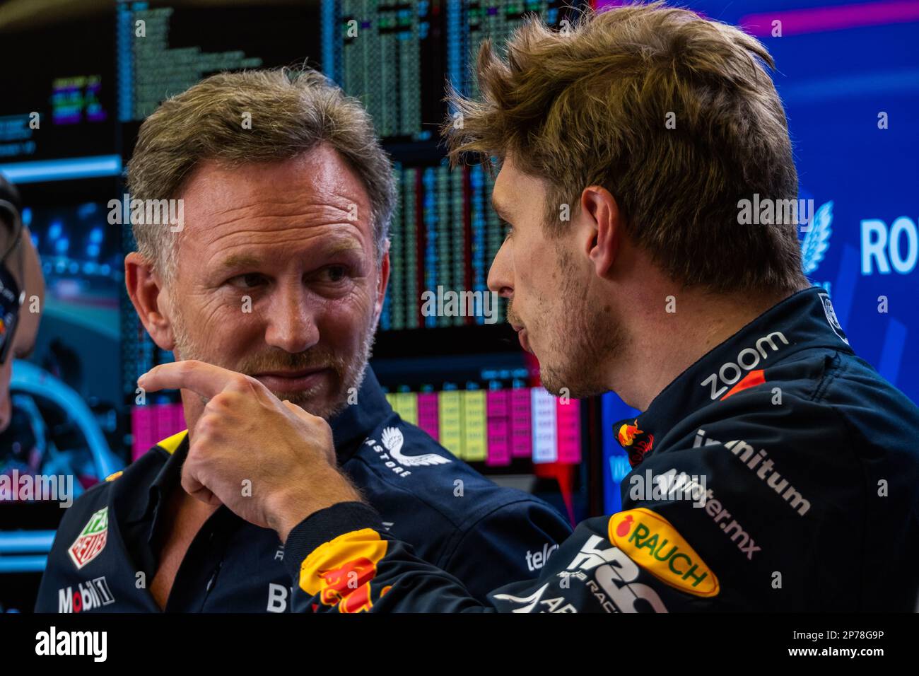 MANAMA, BAHRAIN, Sakhir circuit, 3. March 2023: #1, Max VERSTAPPEN, NDL ...