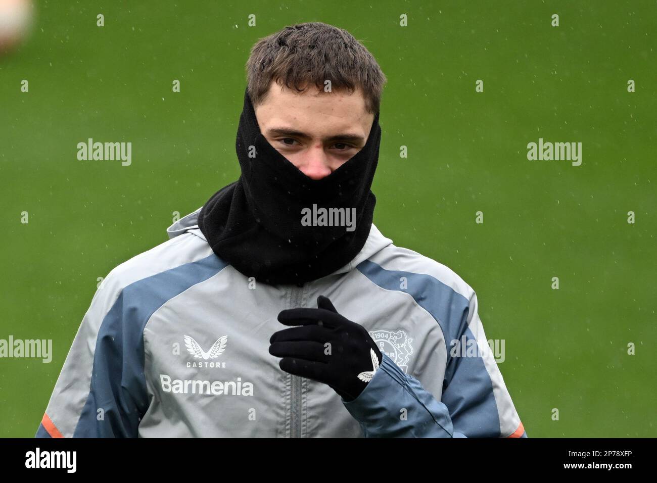 Leverkusen, Germany. 08th Mar, 2023. Soccer: Europa League, Before the round of 16 Bayer ...