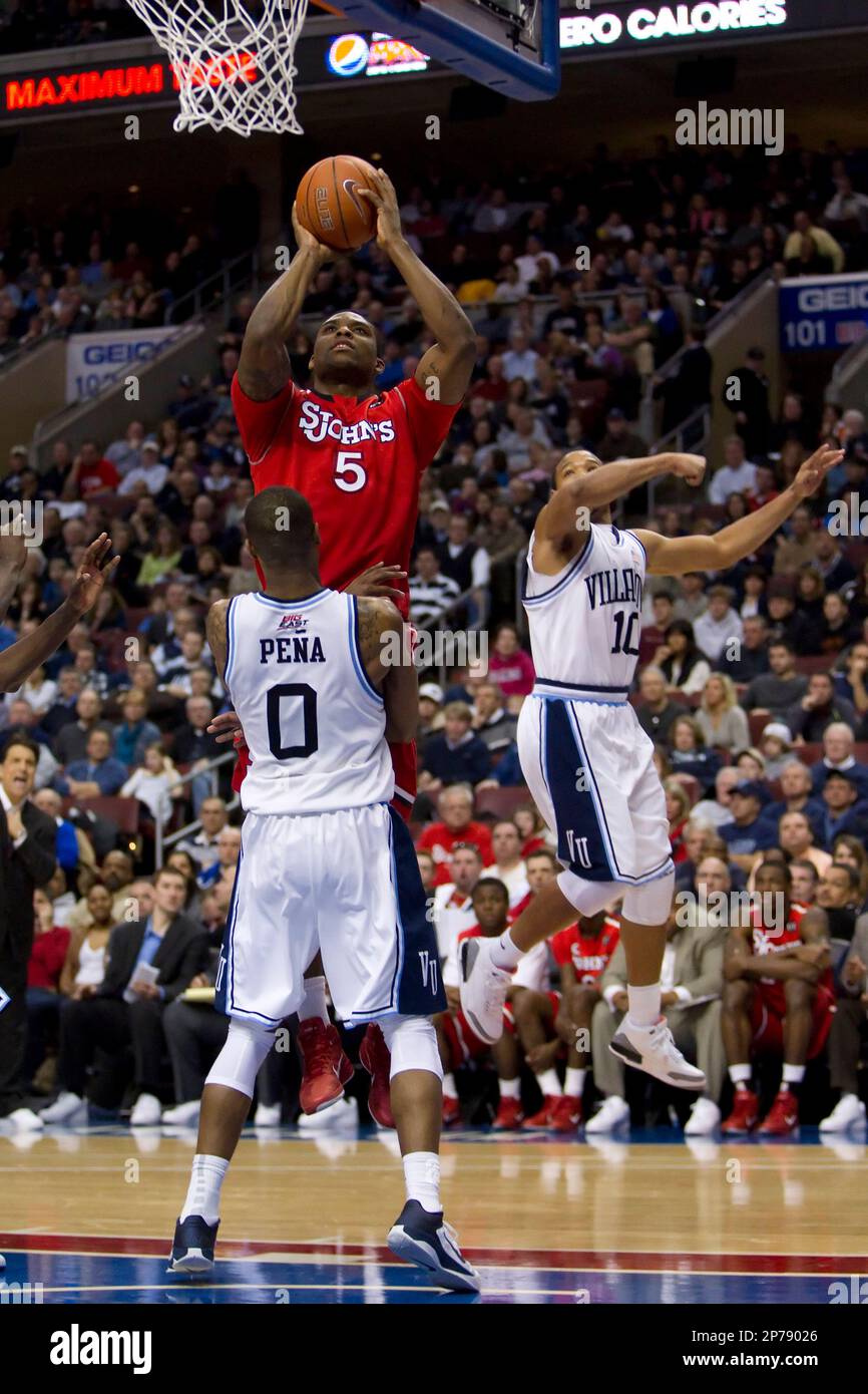 February 26, 2011: St. John's Red Storm forward Sean Evans (5) with the ...