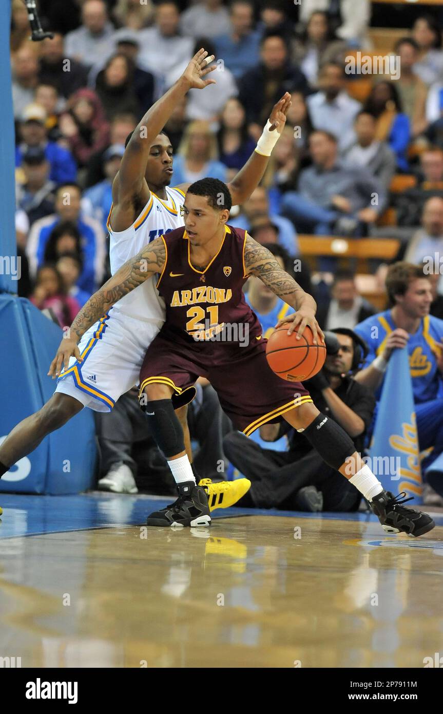 February 24, 2011 Los Angeles, CA.Arizona State Sun Devils guard Keala ...