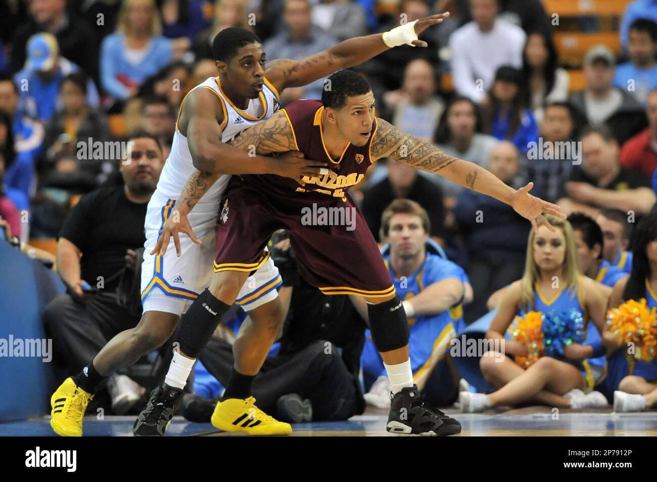 February 24, 2011 Los Angeles, CA.Arizona State Sun Devils guard Keala ...