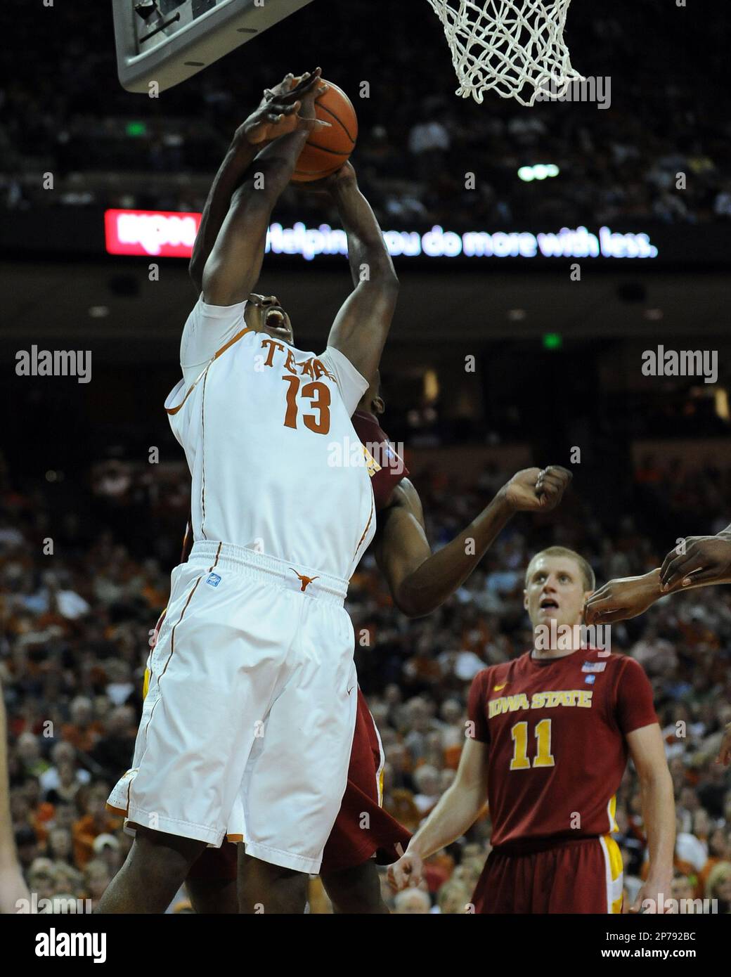 Feb 22, 2011.. Tristan Thompson #13 of the Texas Longhorns vs the Iowa ...