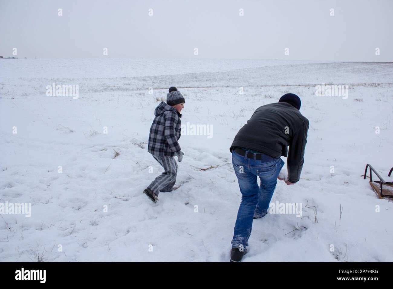 Funny snowballs hi-res stock photography and images - Alamy