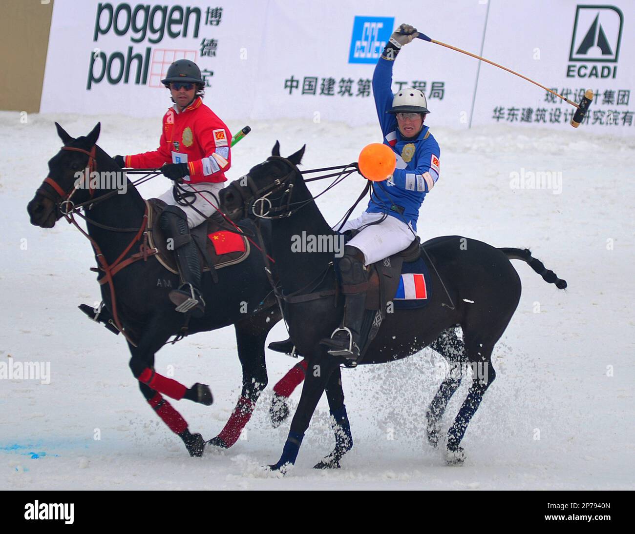 In this photo taken on Sunday, Feb. 20, 2011, Brieuc Rigaux of France ...