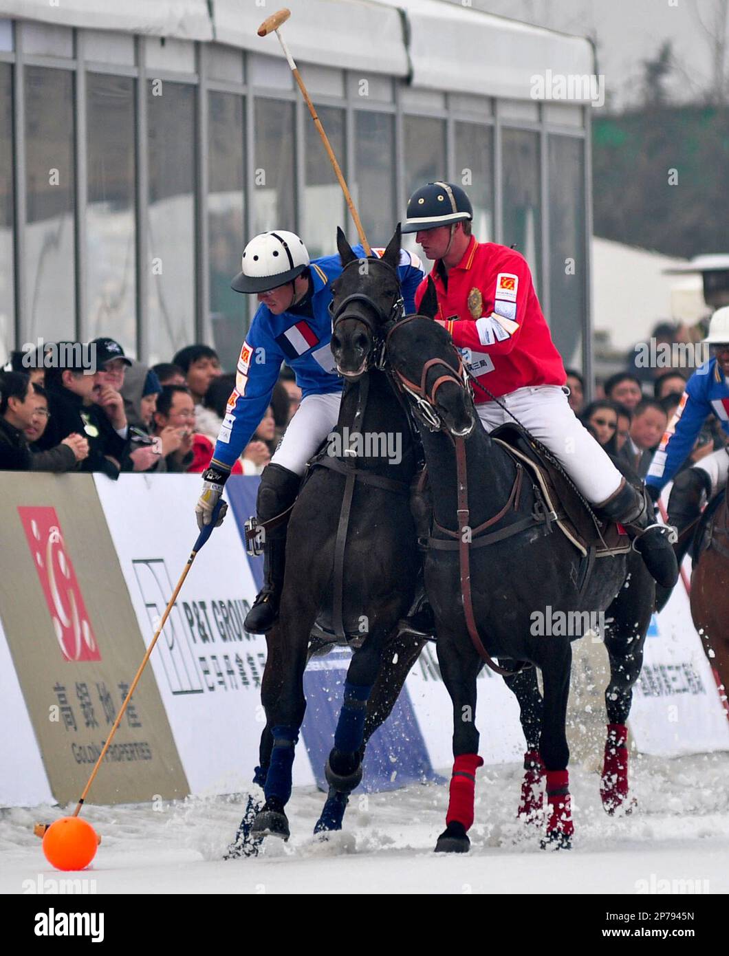 In this photo taken on Sunday, Feb. 20, 2011, Brieuc Rigaux of France ...