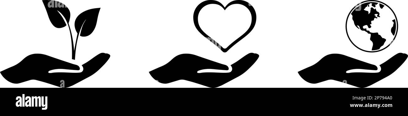 Environmental icons as environmental conservation and sustainable ...