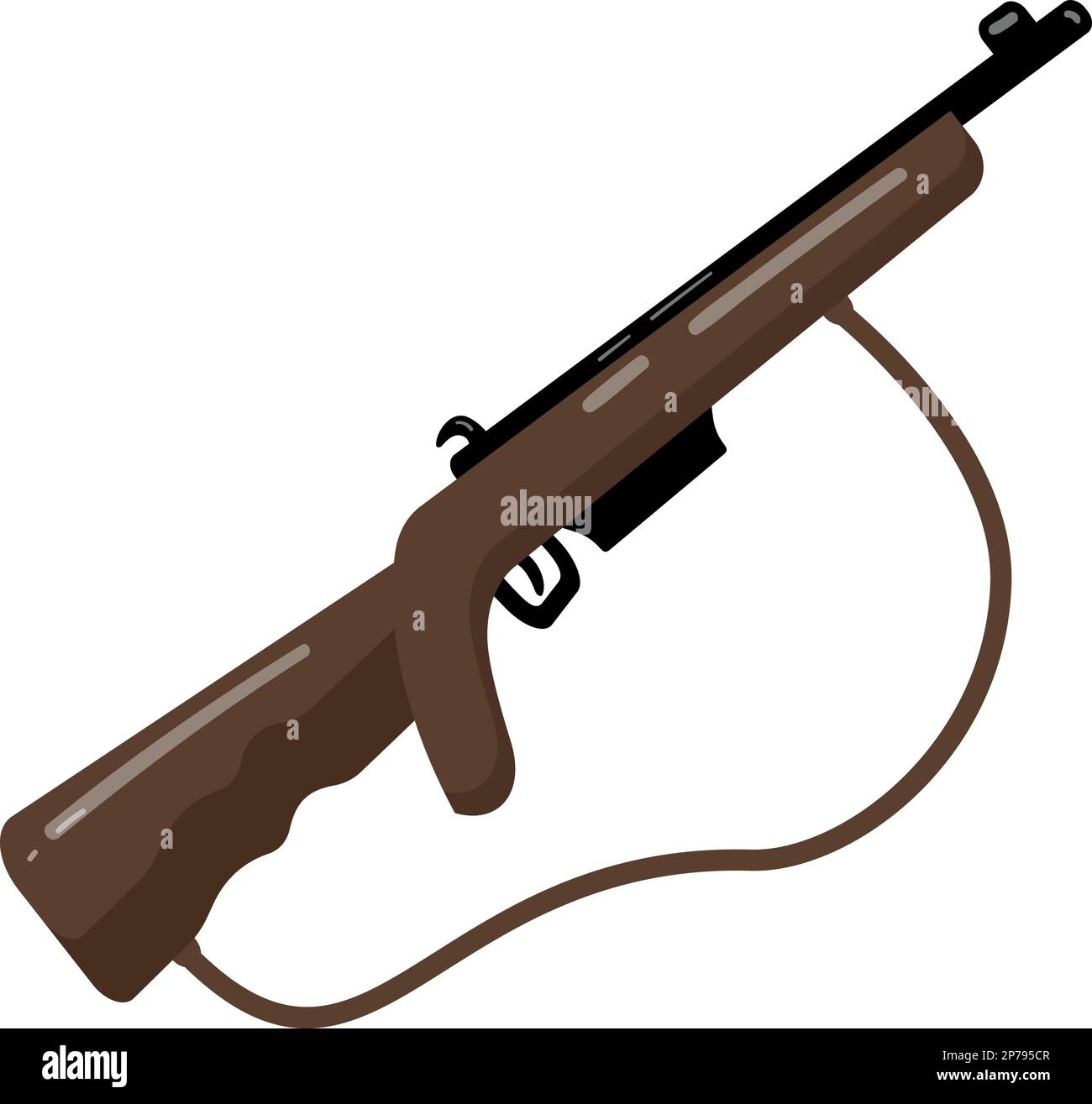 Shotgun icon cartoon vector. Hunt equipment Stock Vector Image & Art ...