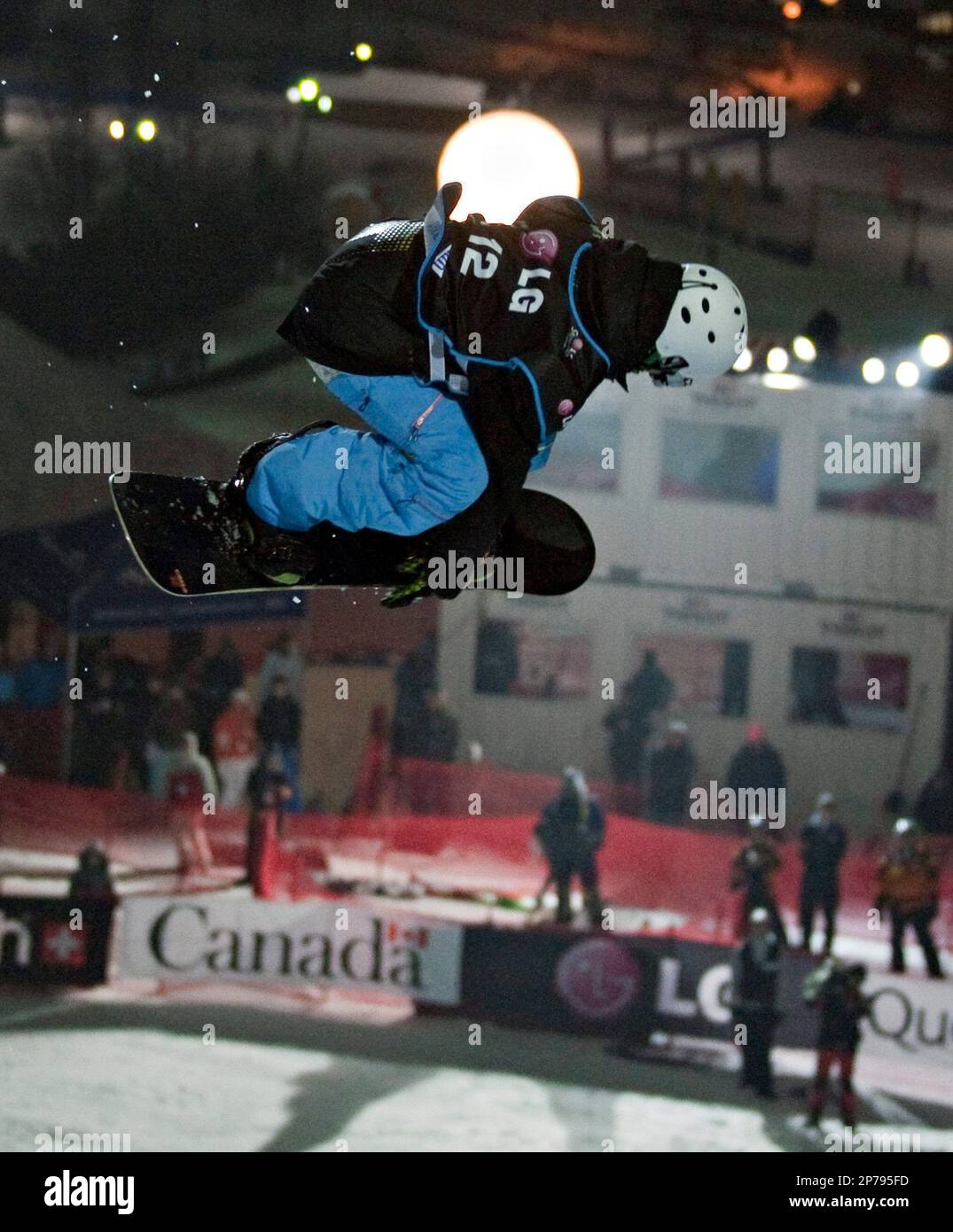 Silver medallist Taku Hiraoka, of Japan, performs at the Snowboard ...