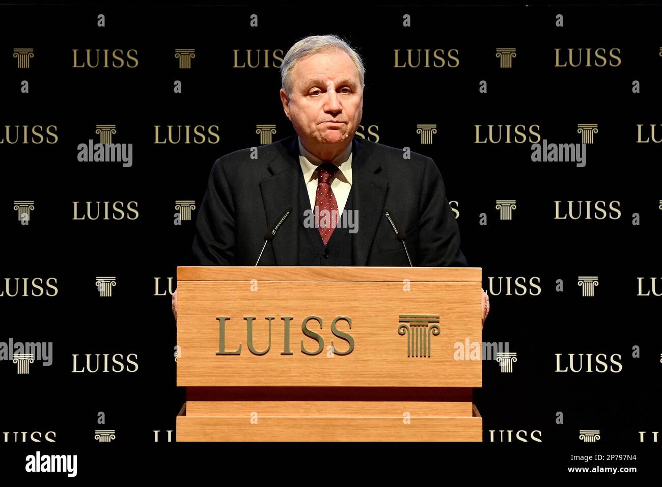 Rome, Italy. 06th Mar, 2023. Rome : Luiss Great Hall . Opening of the ...