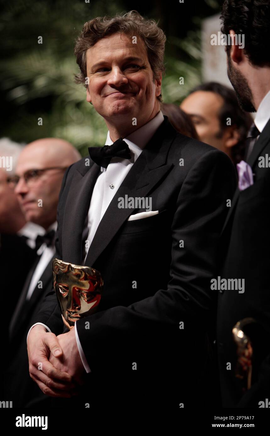 Colin Forth poses with the award for Best Actor backstage during the ...