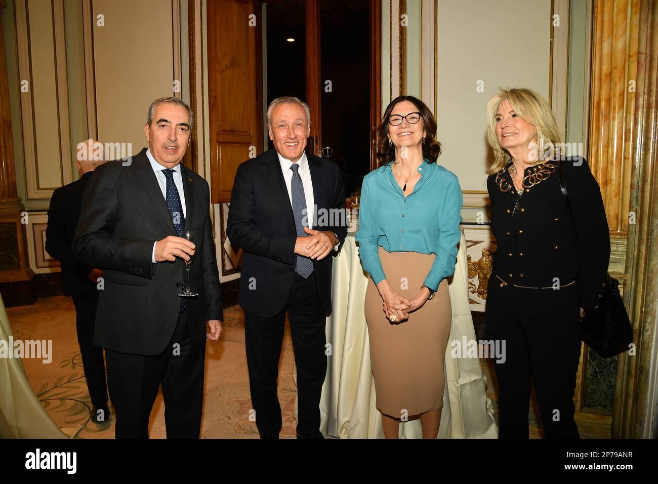 Rome, Italy. 06th Mar, 2023. Rome : Luiss Great Hall . Opening of the ...