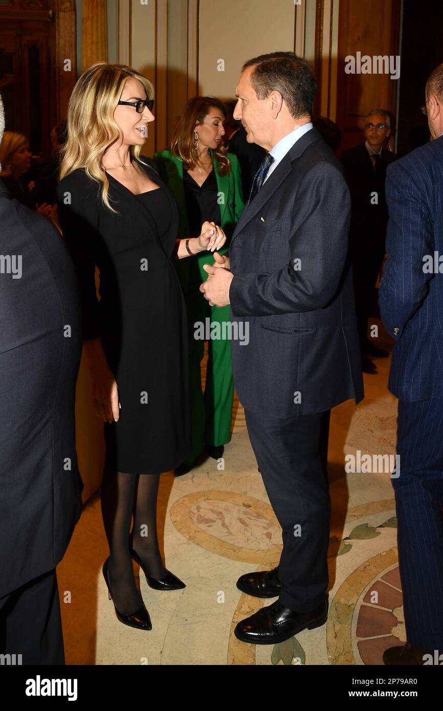 Rome, Italy. 06th Mar, 2023. Rome : Luiss Great Hall . Opening of the ...