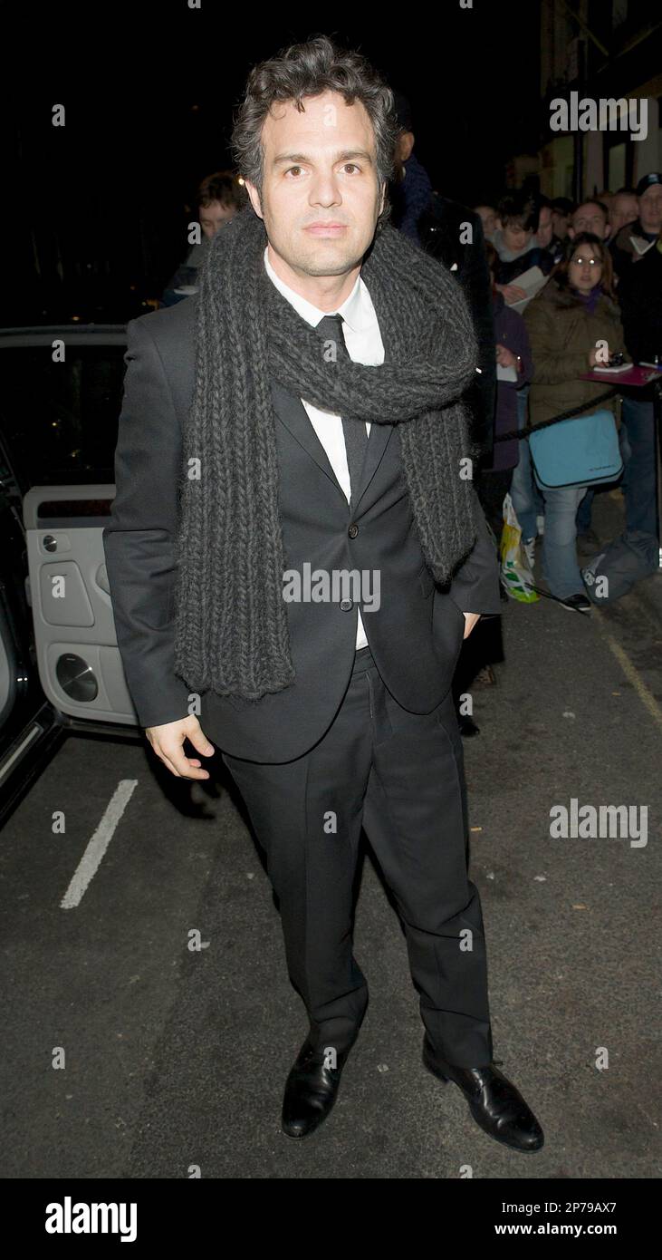 U.S. actor Mark Ruffalo attends the Finch & Partners Pre-BAFTA party at ...