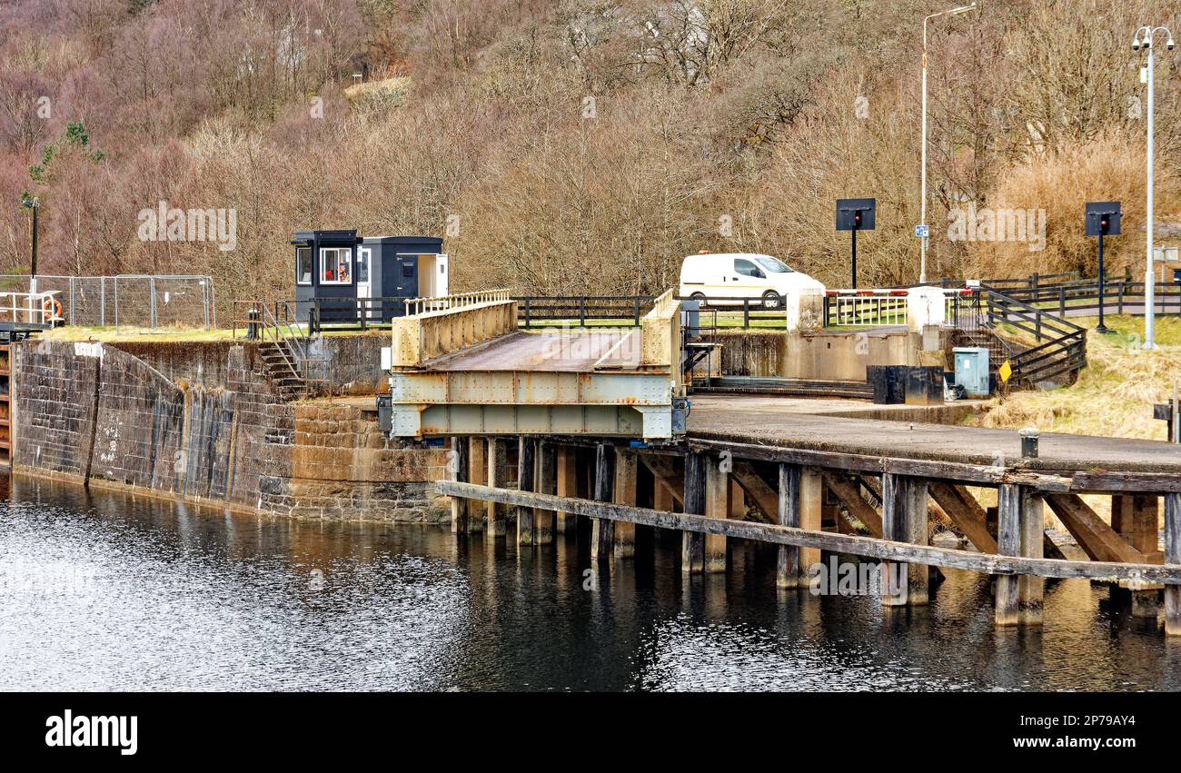 Gairlochy Caledonian Canal Spean Bridge Great Glen Way Scotland the ...