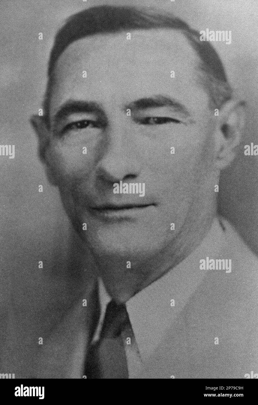 In this undated image, former Fort Wayne, Ind. Mayor Harry W. Baals is ...