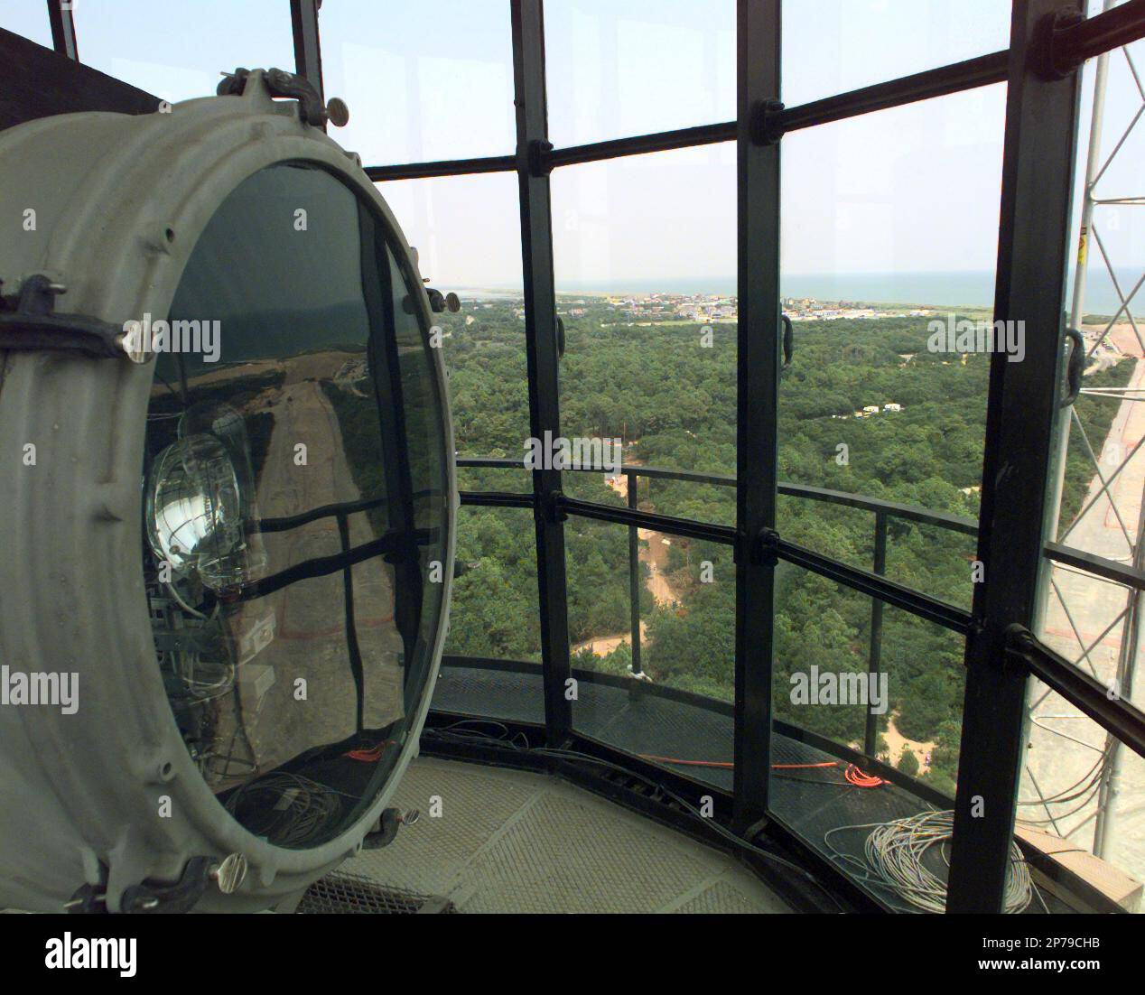 The move corridor is reflected in the face of the Cape Hatteras ...