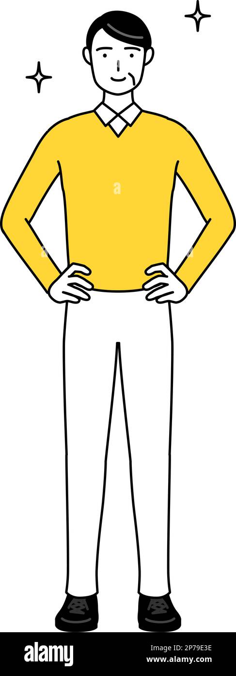 Middle aged people out Stock Vector Images - Alamy