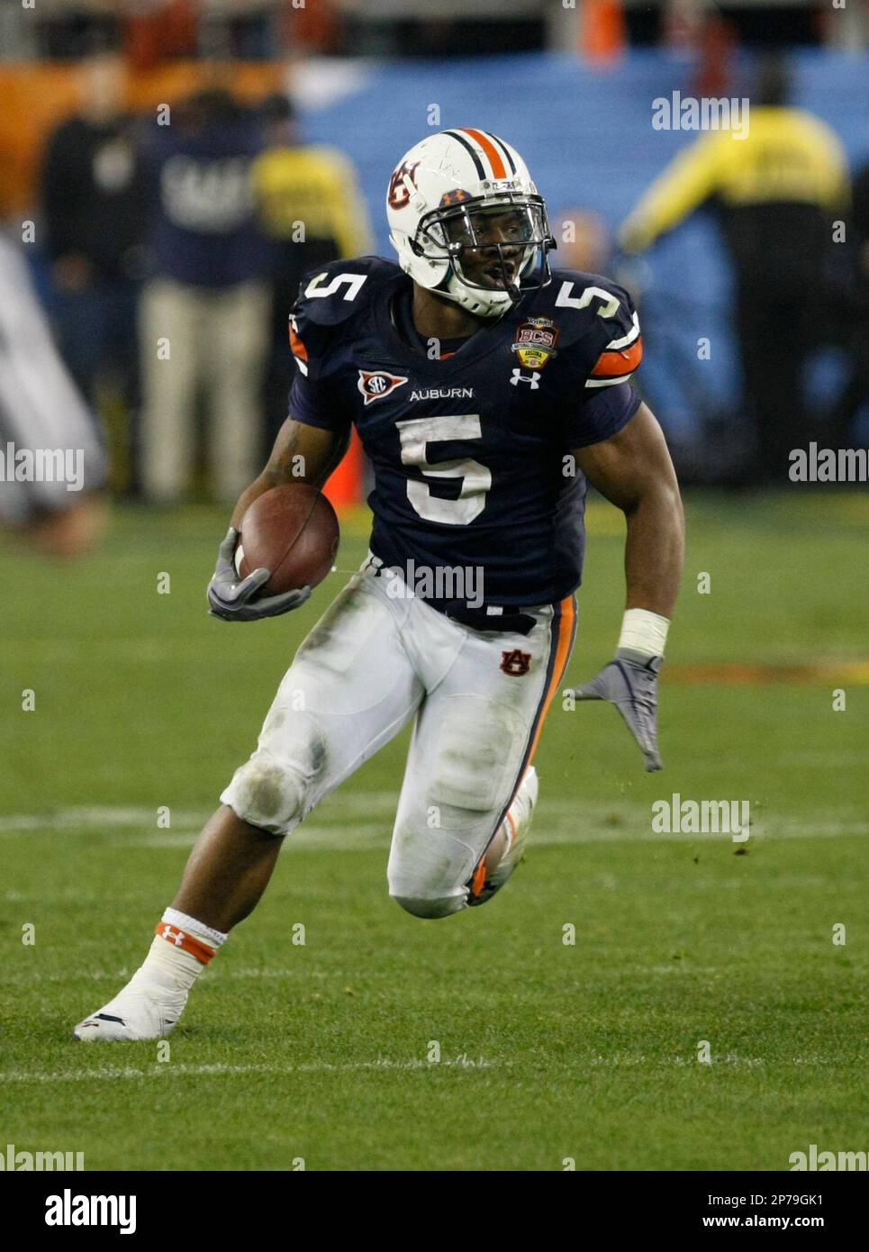 Auburn Tigers running back Michael Dyer against the Oregon Ducks in the ...