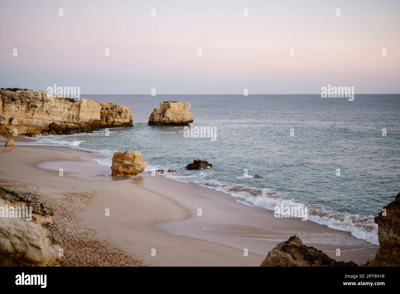 Portuguese evening beach sunset hi-res stock photography and images - Alamy