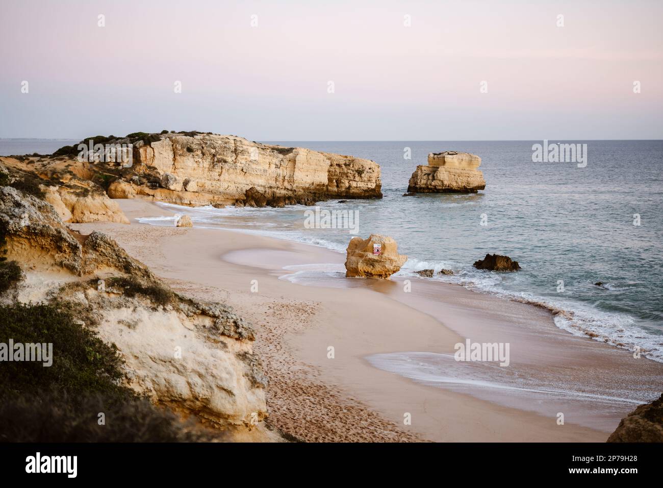 Beautiful sunset portugal beach hi-res stock photography and images - Alamy