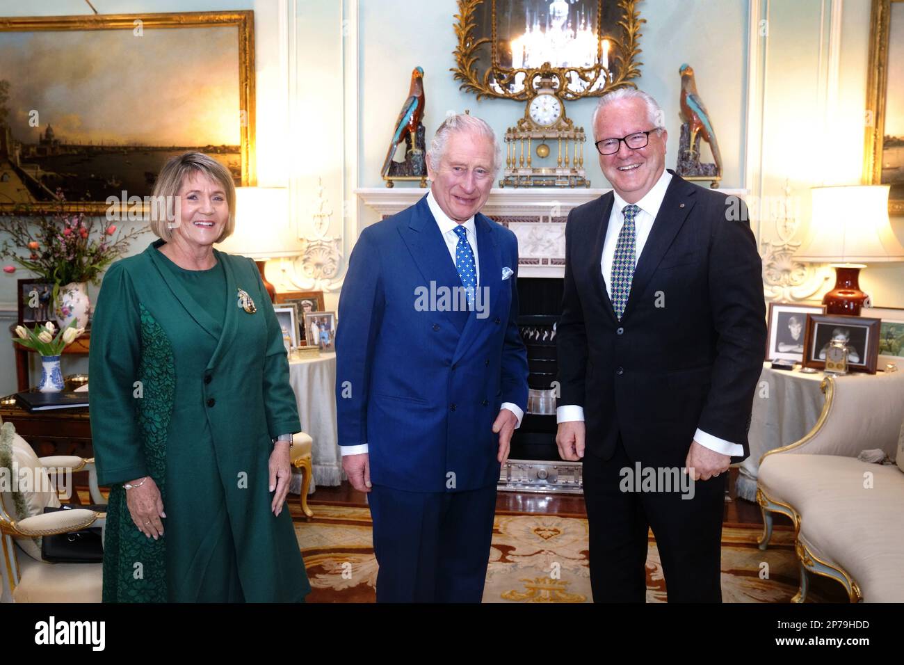 King Charles III receives the Governor of Western Australia, Chris ...