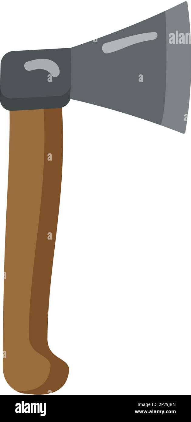 Hunter axe icon cartoon vector. Hunt equipment. Case camp Stock Vector ...